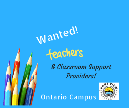 Wanted: Teachers and In-Class Support Providers at our Ontario Campus ...
